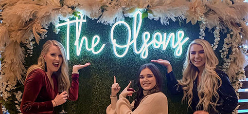 Event Neon Signs | Wedding Neon Signs | Good Vibes Neon