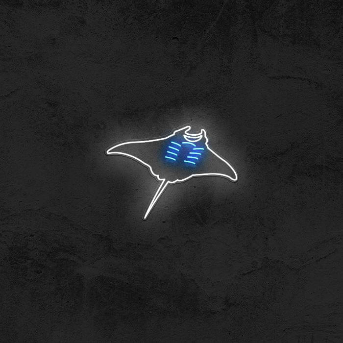 Manta-ray Neon Sign