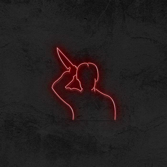 Psycho Man Neon Sign